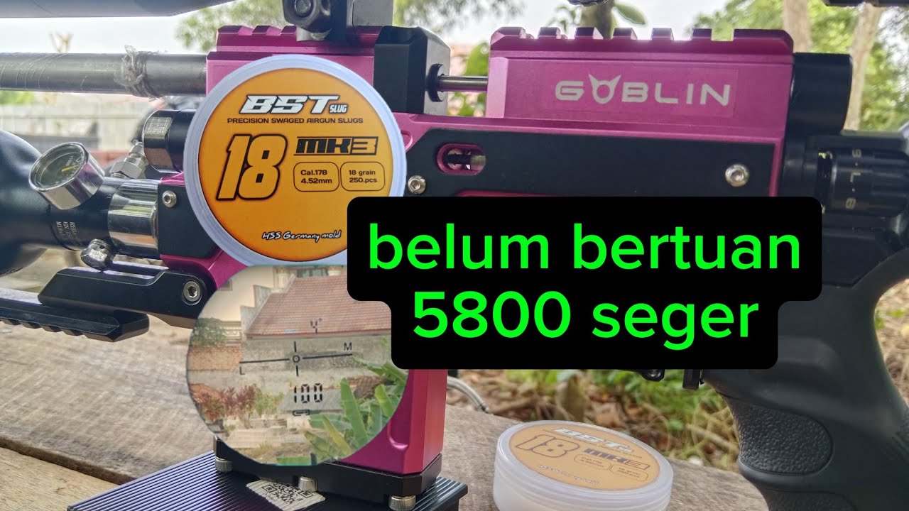 TES AKURASI 100 METER GOBLIN WARNA PINK LARAS LOKAL ANGKRANG SLUG - YouTube