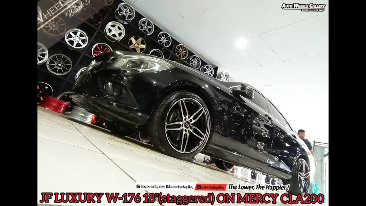 Modifikasi Mercy CLA200 Dengan Rh Wheels W-176 18"(staggered) By Jf ...