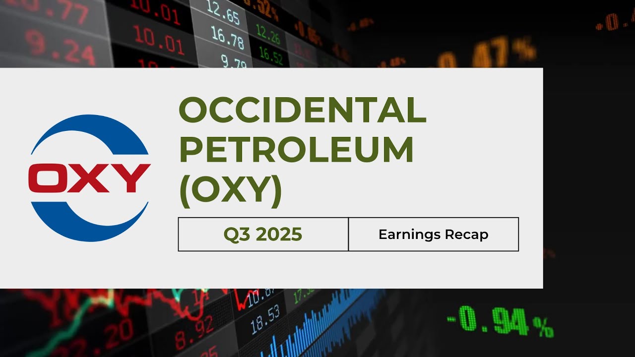 Occidental Petroleum (OXY) Q3 2025 Earnings | The Biggest Shift in ...