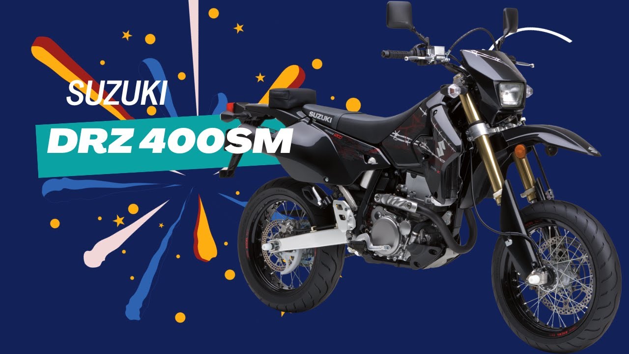 Suzuki DRZ 400SM - Super Motor - YouTube