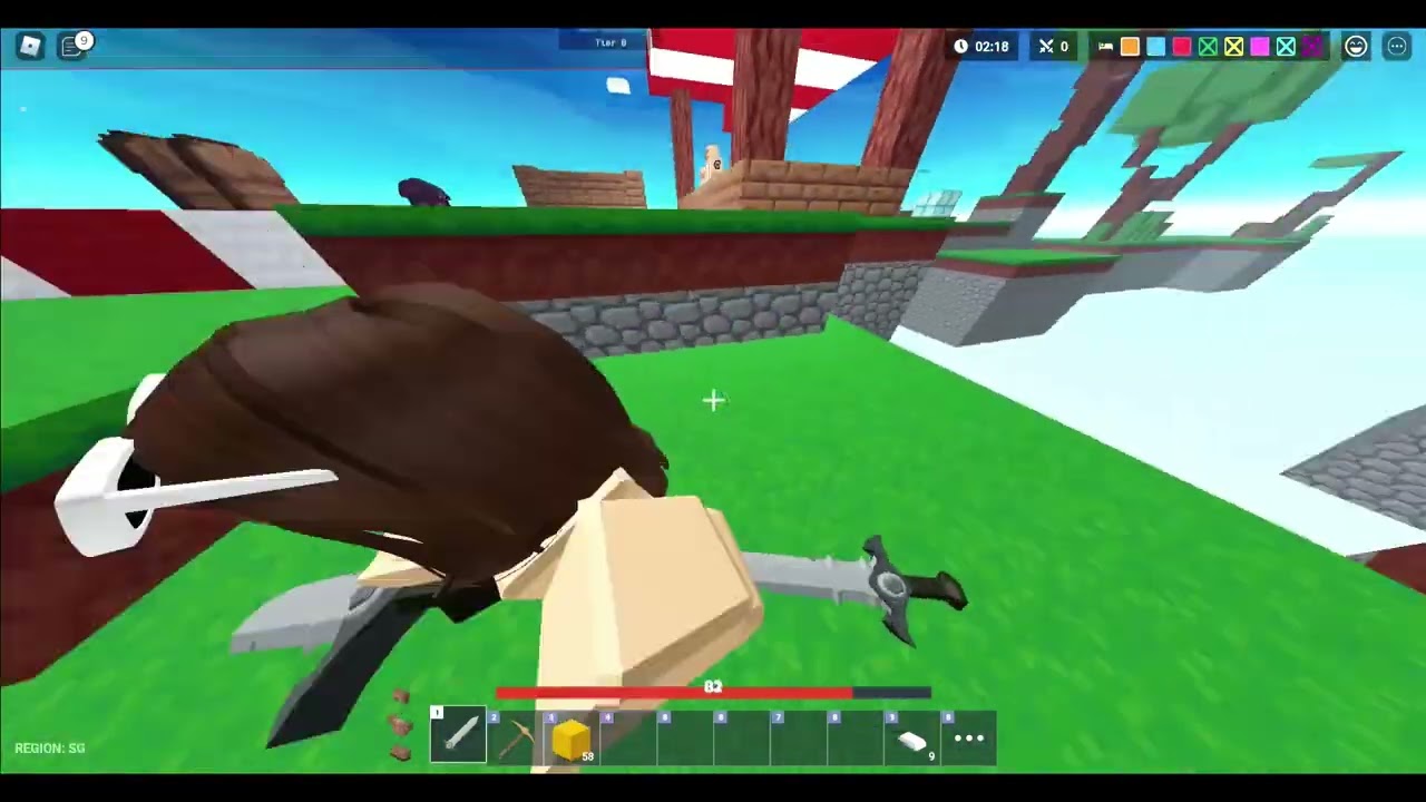 Trashing on Roblox Bedwars Anticheat | Vape V4 Script - YouTube