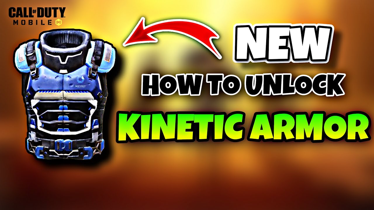 How to Unlock New Kinetic Armor in Cod mobile *ONLY SINGLE CLICK * 🤯🔥 ...