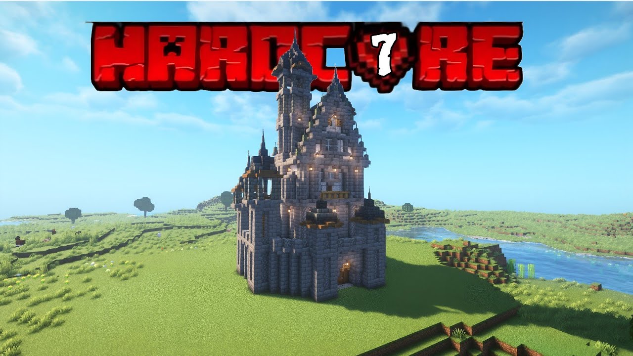 "A Masterpiece in Minecraft Hardcore – Building an Epic Castle!" - YouTube