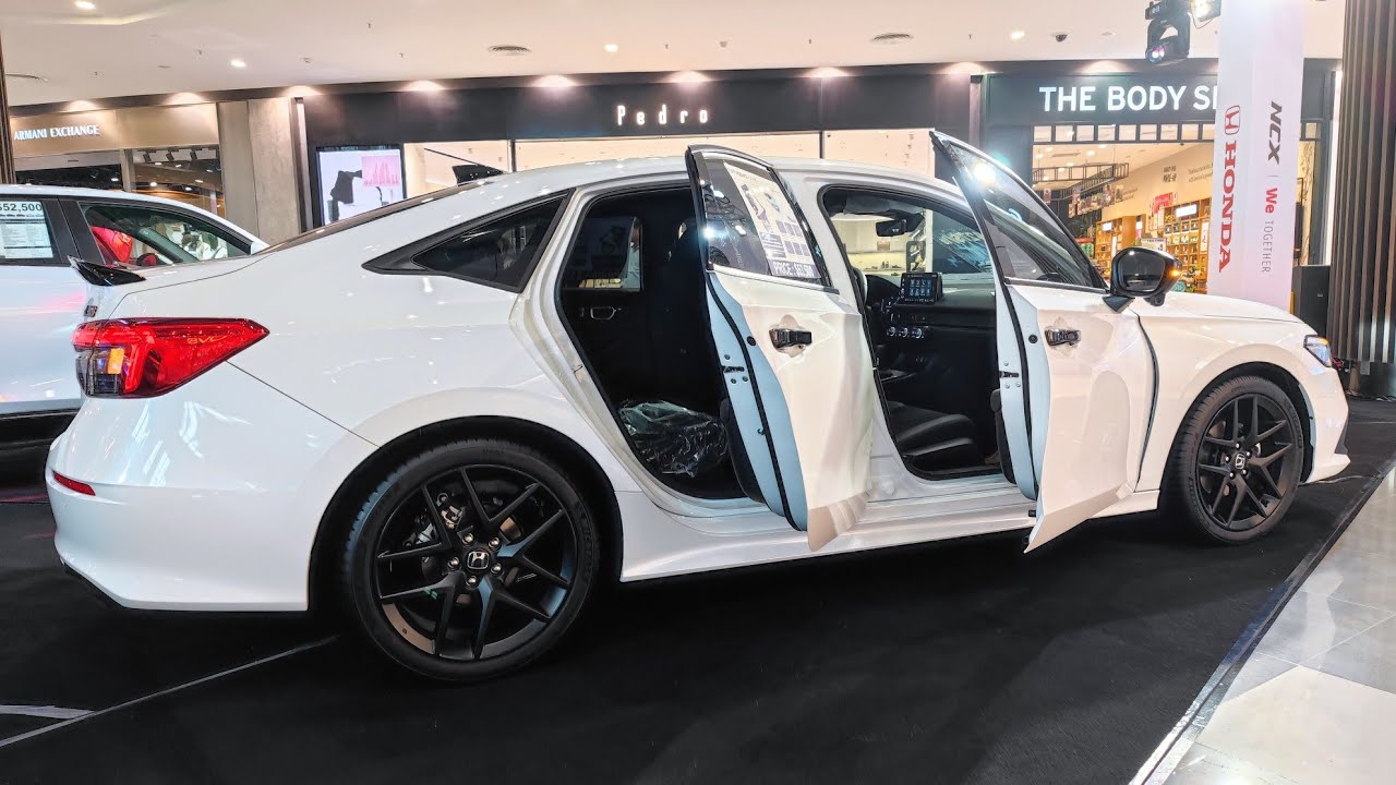 All New Honda Civic Sport Perfection 1.5L Vtech Turbo - Platinum White ...