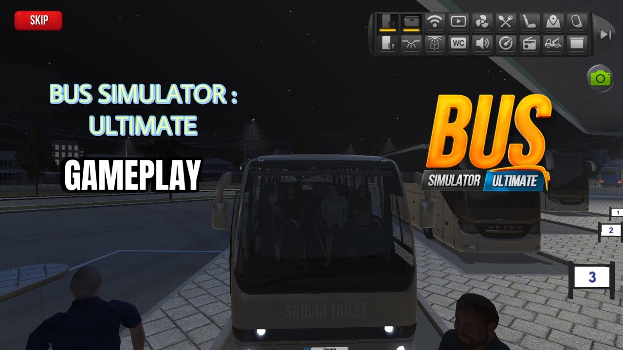 FULL GAMEPLAY Of BUS SIMULATOR : ULTIMATE | Long Trip To Modesto ...