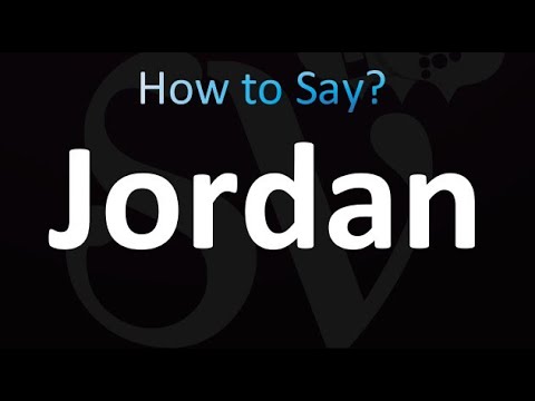 How to Pronounce Jordan (correctly!) - YouTube