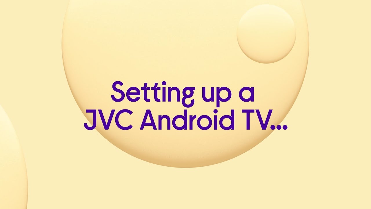 Setting up a JVC Android TV using a computer | Currys PC World - YouTube