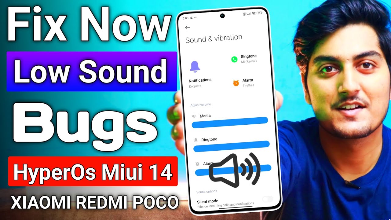 Official Way To Fix Low Sound Bug in HyperOs And Miui 14 on any Xiaomi and Poco Devices - YouTube