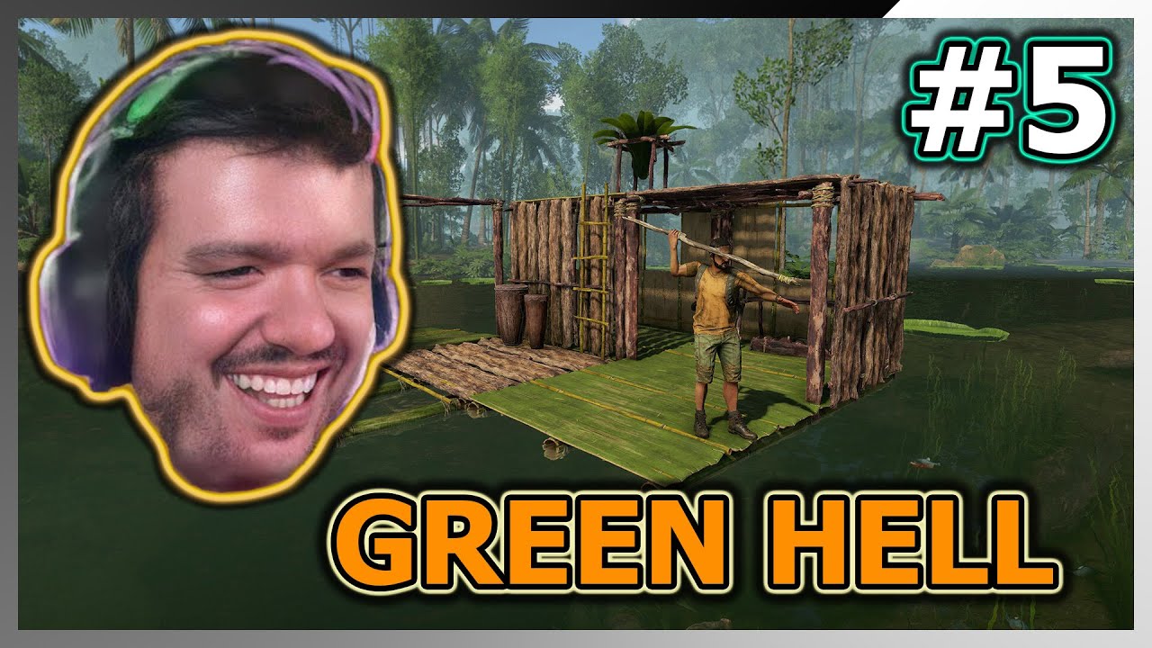 GAULES, BT, Liminha e VVV jogando GREEN HELL #5 - YouTube