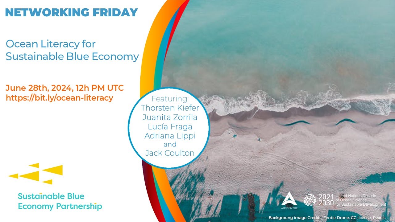 Networking Fridays on Ocean Literacy for Sustainable Blue Economy - YouTube