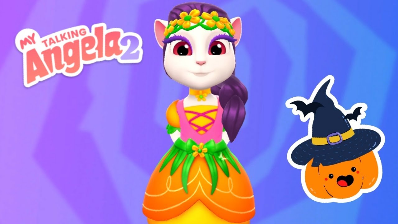 My Talking Angela 2 Full Halloween Costume Gameplay Episode 2 - YouTube