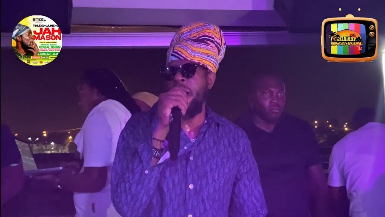 Jah Mason live pt3 @ Steel Restaurant & Lounge Trinidad - YouTube