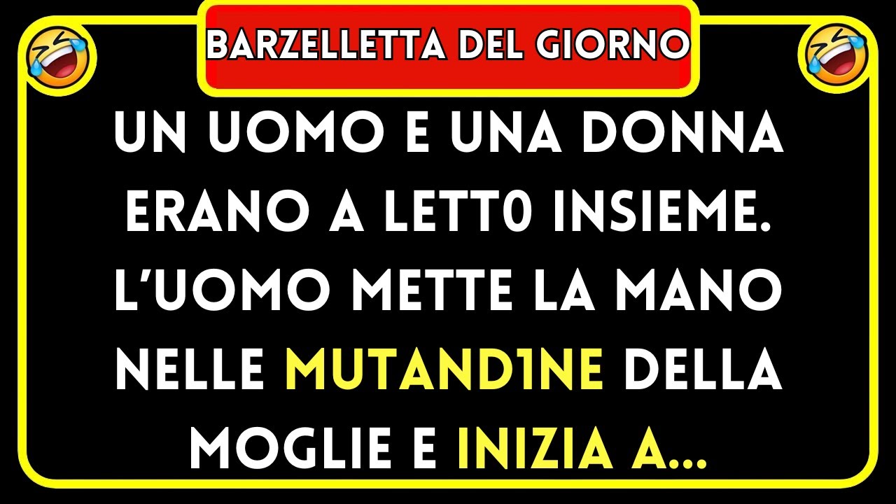 LE MIGLIORI BARZELLETTE Compilation! 🤣 Un Uomo E Una Donna Erano A ...