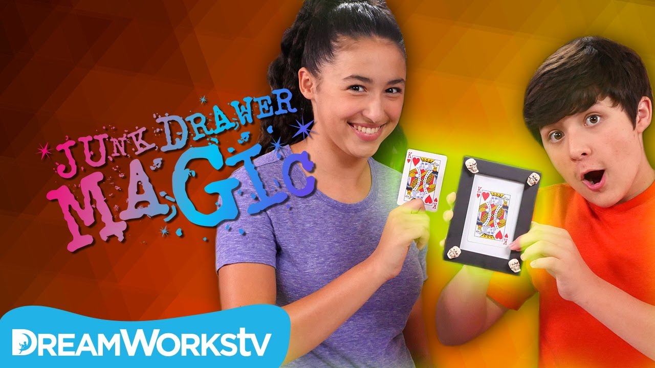 Evil Teleporting Card Trick | JUNK DRAWER MAGIC - YouTube