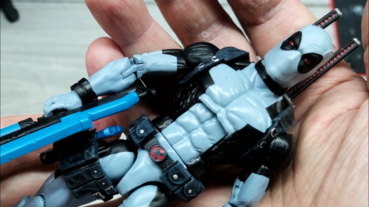 Marvel Legends Deadpool X-Force action figure. Unboxing and review ...