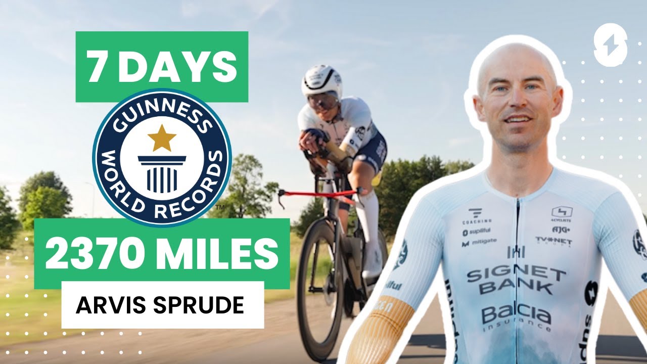 Guinness World Record ARVIS SPRUDE X SUPLIFUL| 7day 2370 miles - YouTube