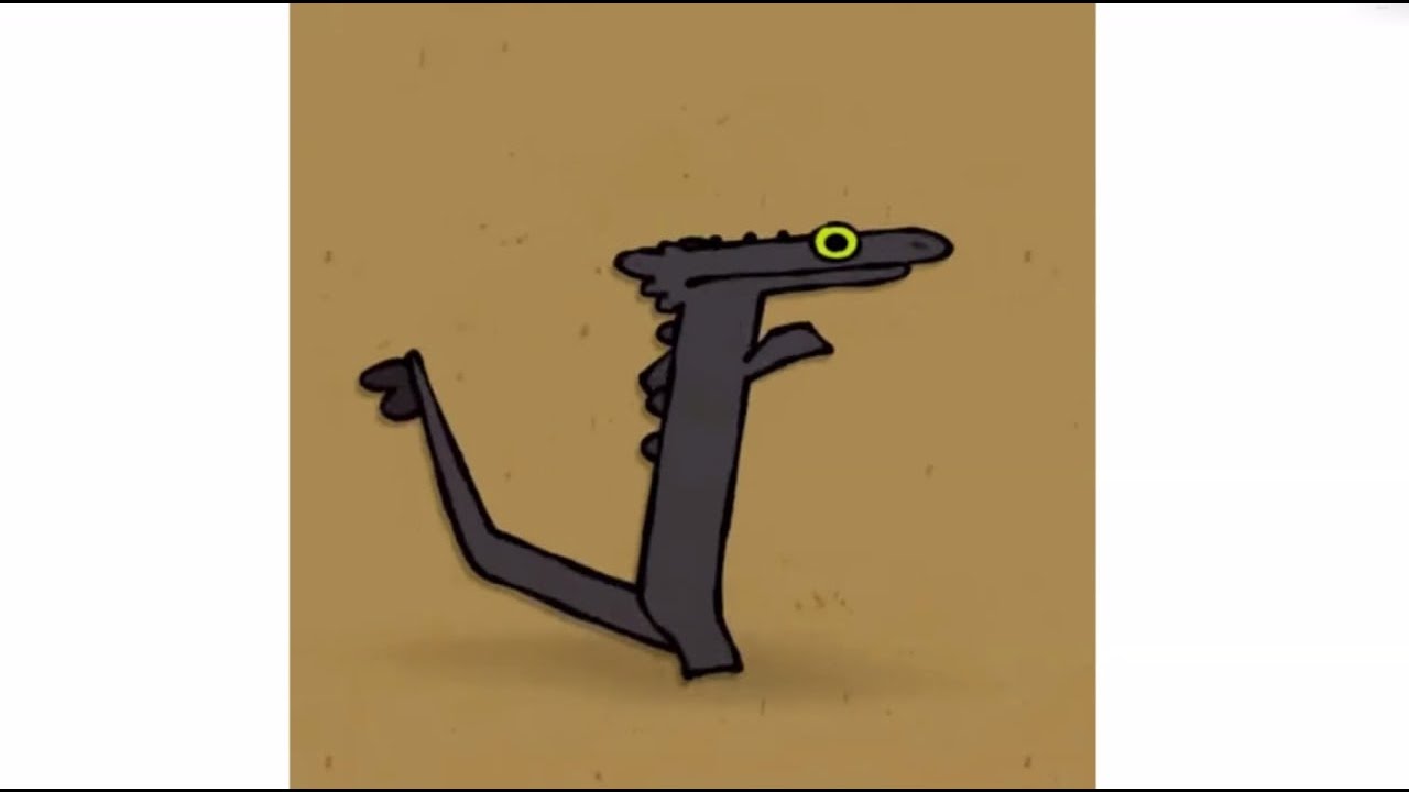 Дракон из How To Train Your Dragon от Cas van de Pol танцует один час ...