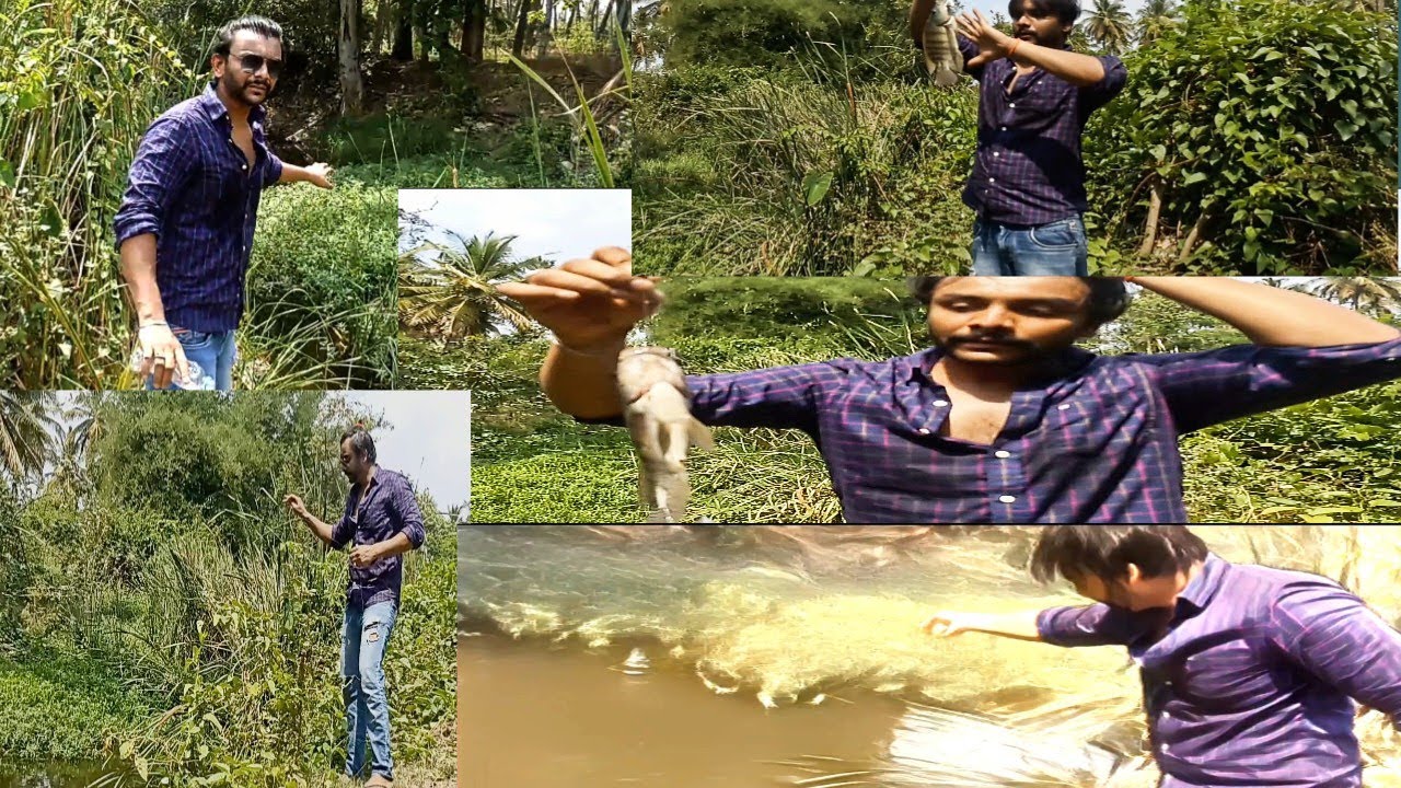 Hook fishing catching fish with hook day 1 | caught plenty of fishes 🐠🐋 ...