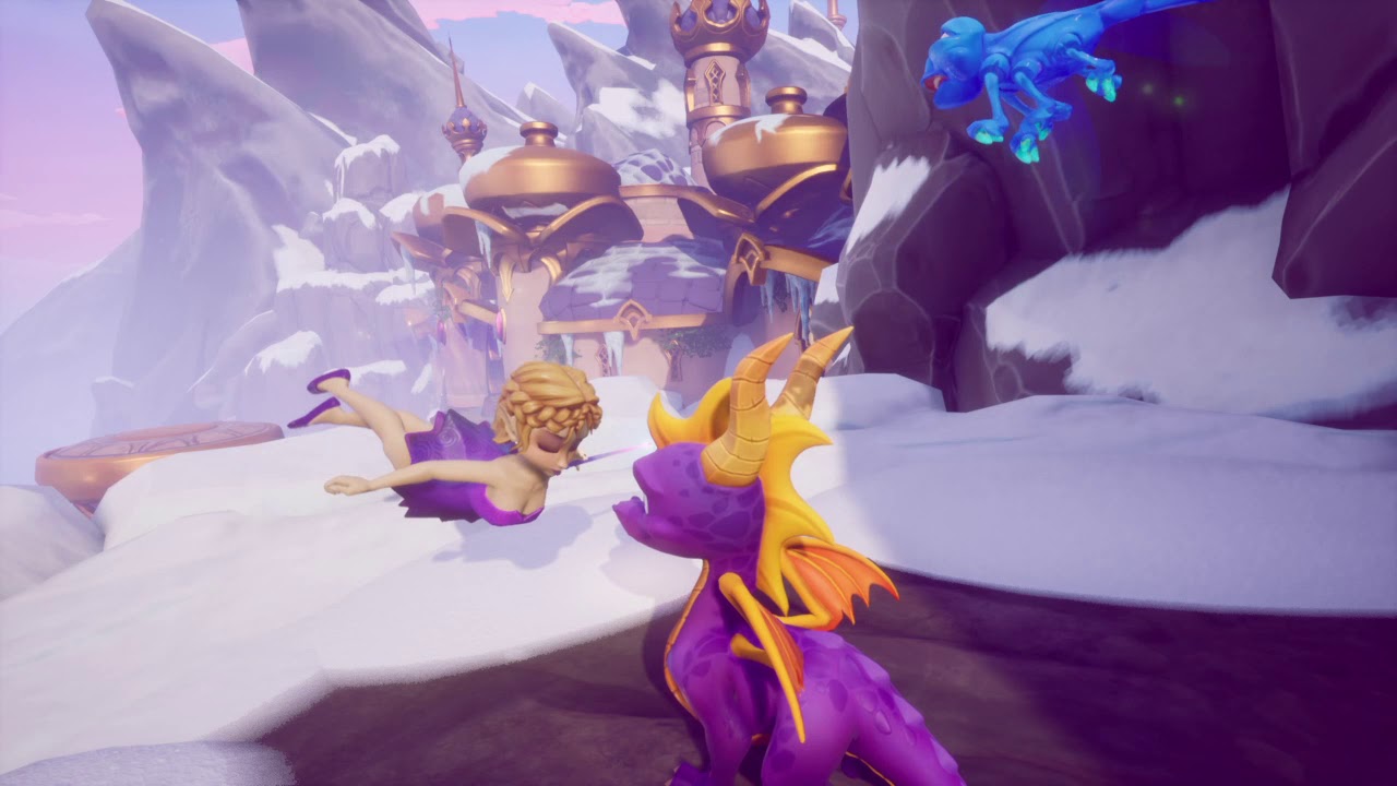 Spyro Reignited Trilogy walkthrough-pt 8-high caves and wizard peak ...