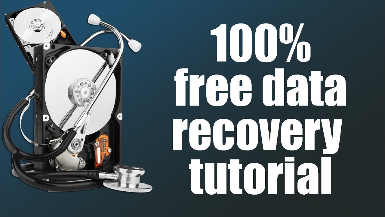 How to Recover Deleted Files for FREE (data recovery for free with ...