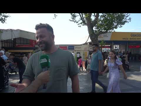 Yeşil Mikrofon Sokak Röportajları Jenerik Videosu / Üsküdar- #54