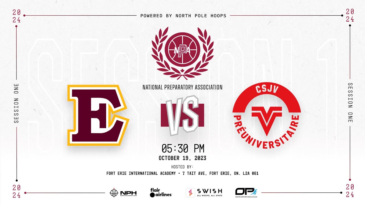 Edge School Prep Basketball vs CSJV Prep International | NPA - SEASON 5 ...