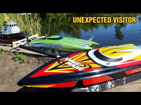 V2 Sonicwake Testing 4x 45mm props, Veles 29 & Horizon Harbor Rc Rescue ...