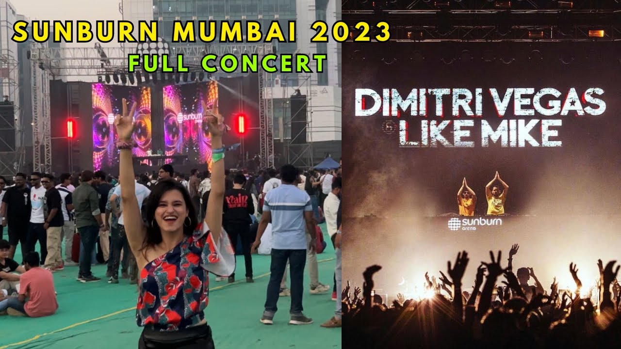 World’s Biggest DJs At Sunburn Mumbai India 2023🔥| Dimitri Vegas & Like ...
