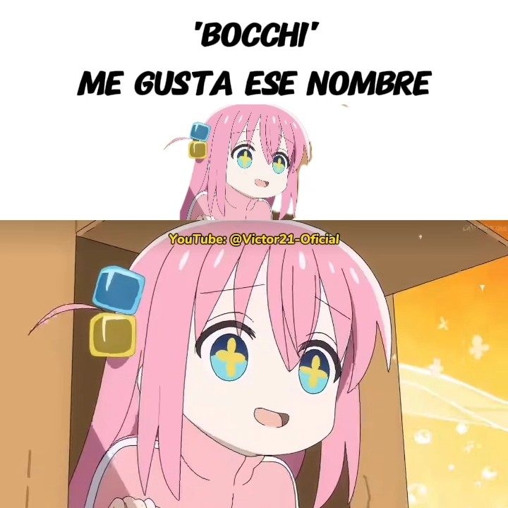¡Bocchi! Me gusta ese nombre #bocchitherock - YouTube