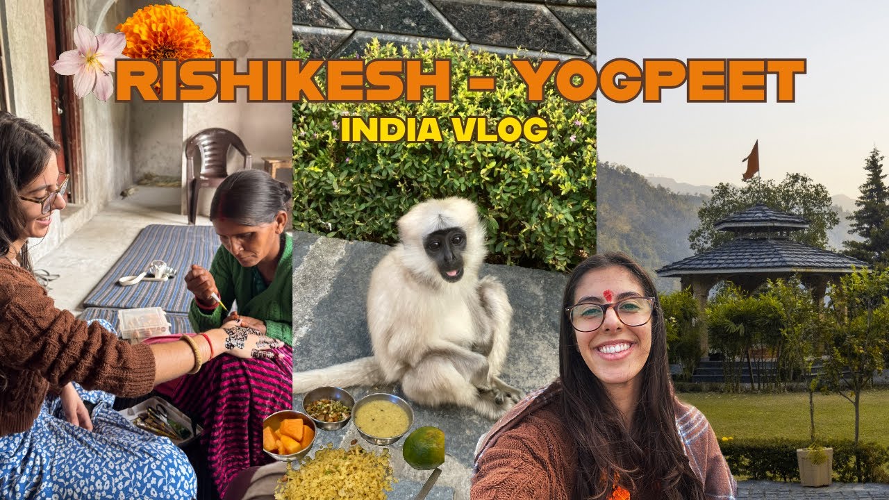 ÍNDIA VLOG - Escola de Yoga em Rishikesh | Margarida Almendra - YouTube