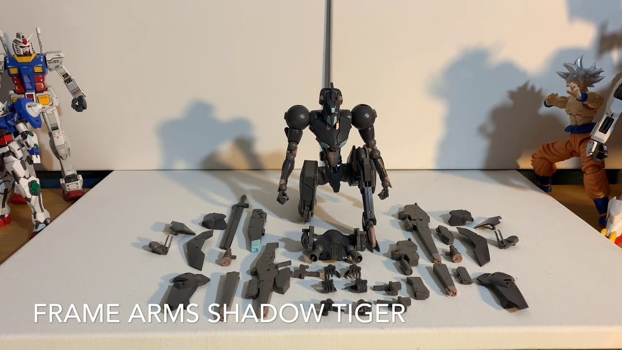 FRAME ARMS 1/100 SHADOW TIGER REVIEW - YouTube