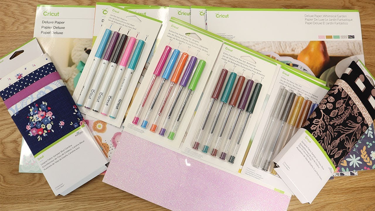 New HobbyCraft Cricut Displays and Products - YouTube