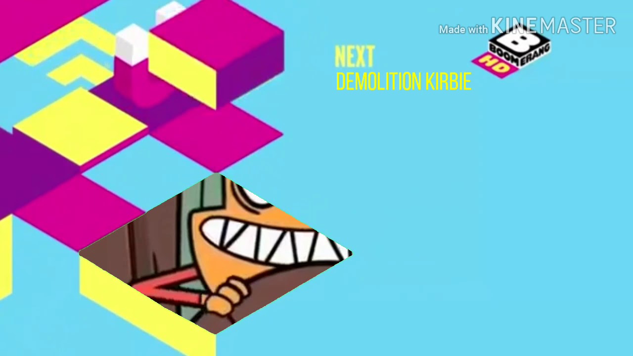 Boomerang Bumper Coming up next Demolition Kirbie [FANMADE] - YouTube