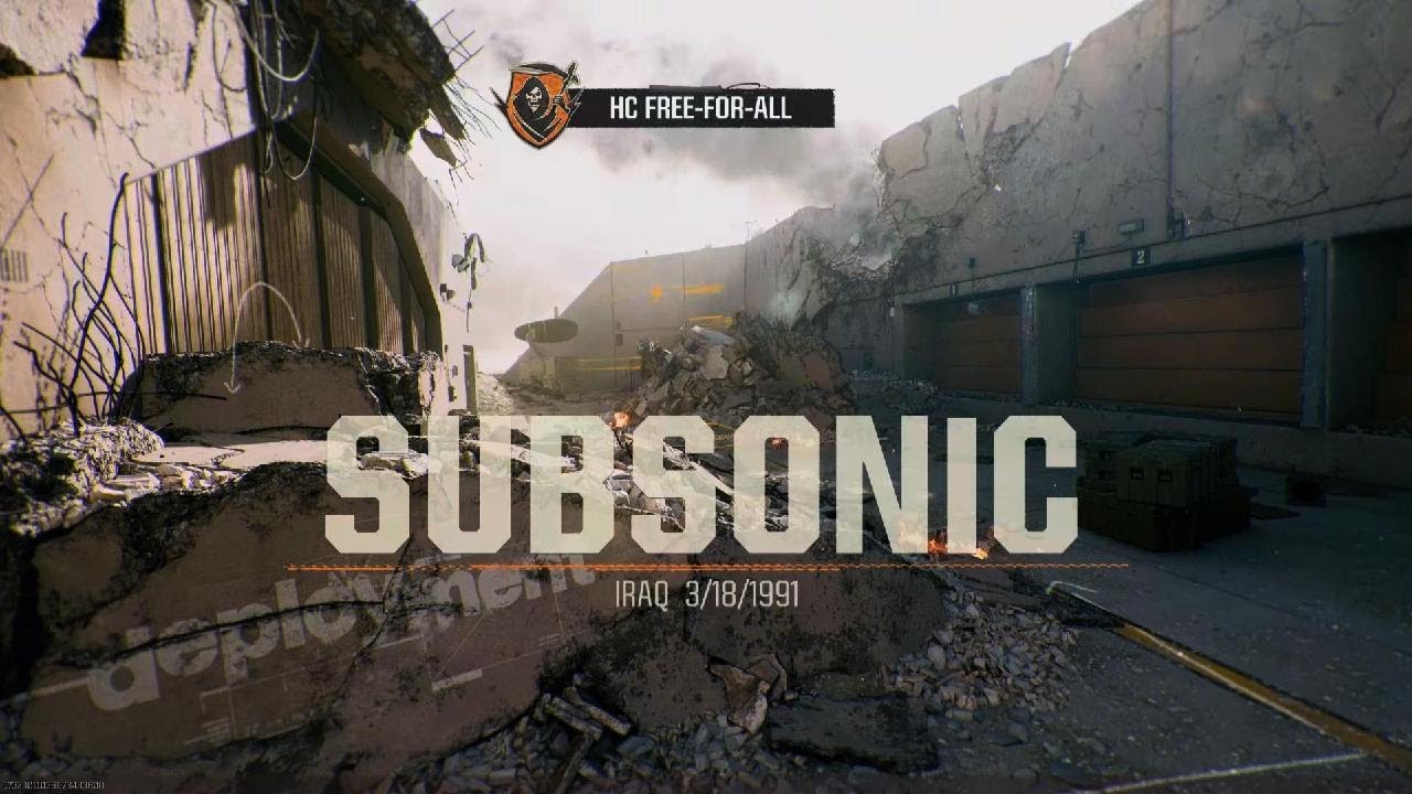 Black Ops 6 | SUBSONIC | HC free-for-all - YouTube
