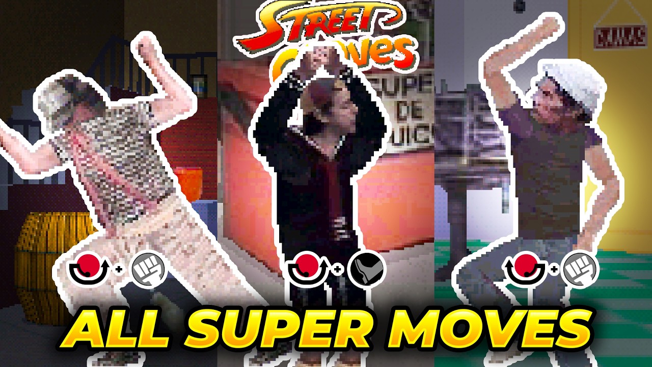 ALL SUPER MOVES TUTORIAL - Street Chaves: O Lutador da Vila - YouTube