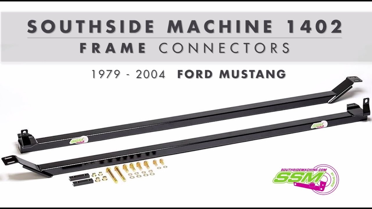 THE BEST MUSTANG FRAME CONNECTORS! - YouTube
