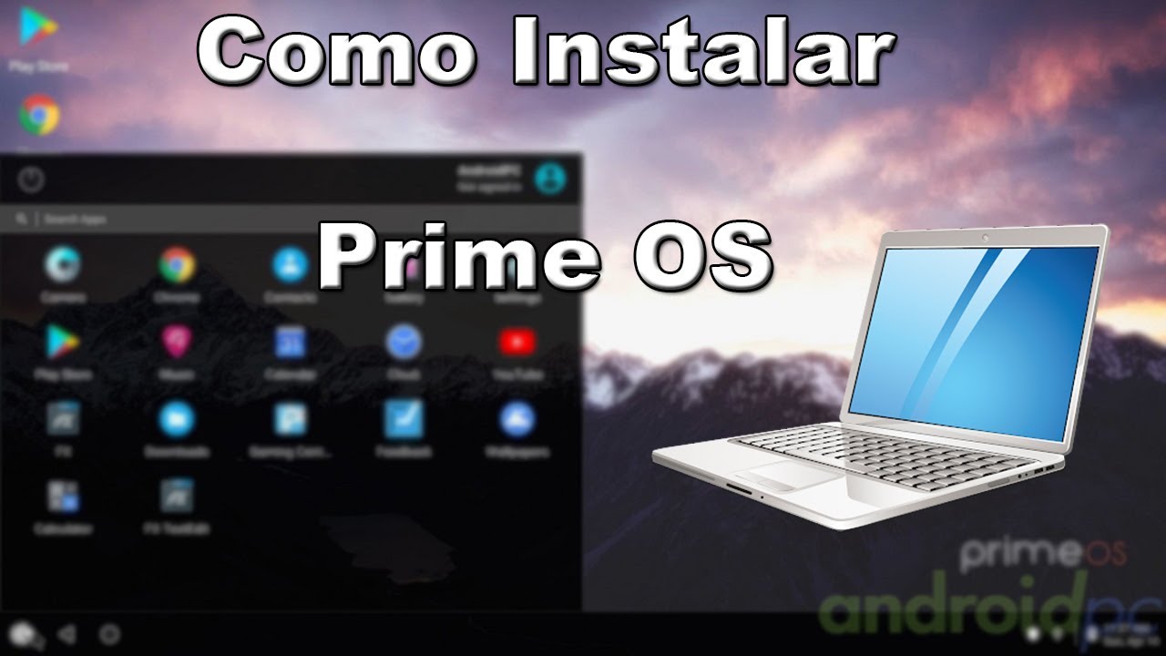 Tutorial Como Instalar Prime OS Junto A Windows - YouTube