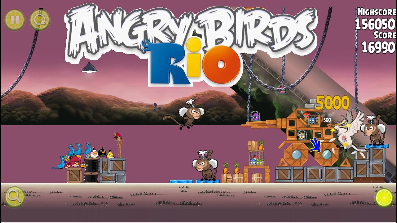 Angry Birds Rio 2 Sprites