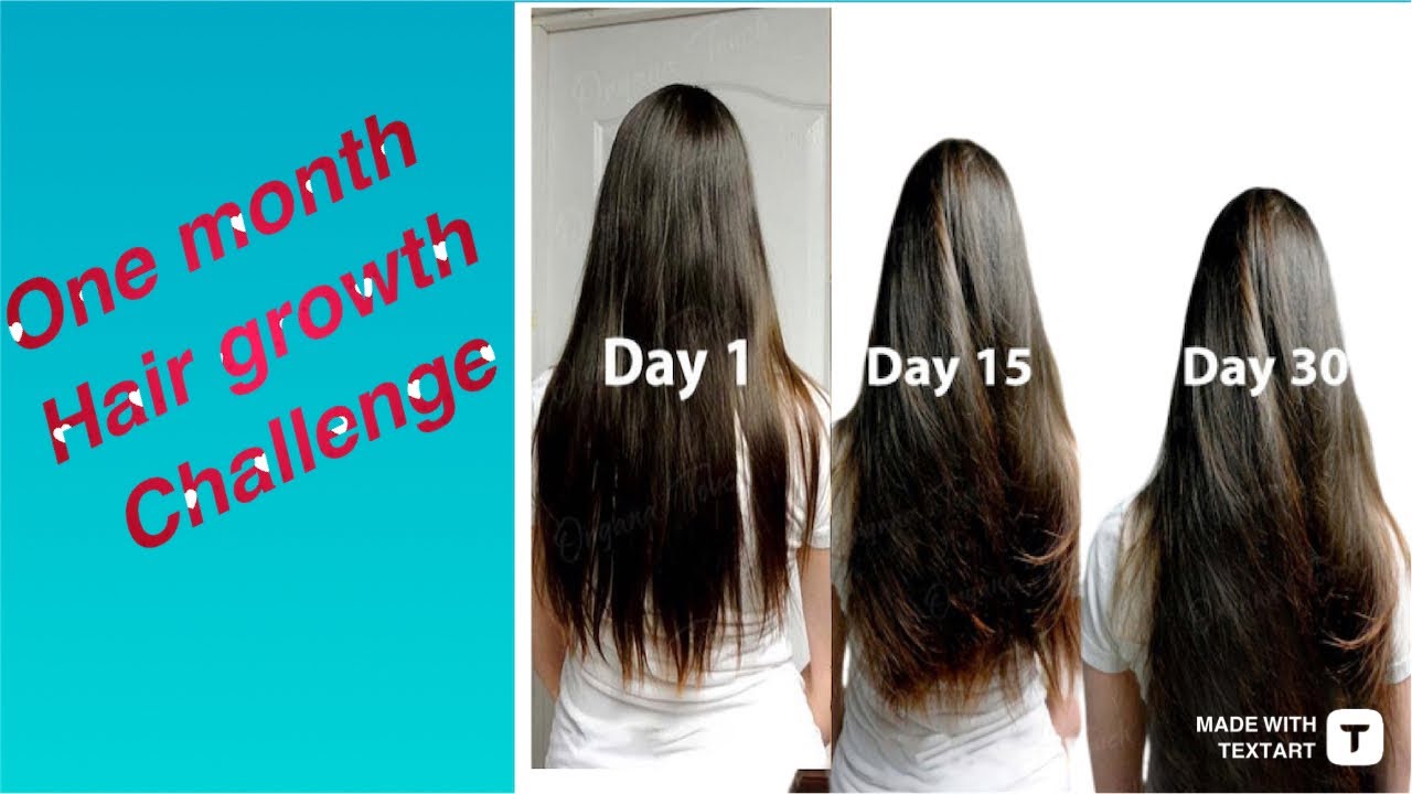 One month hair growth challenge, homemade long strong hair growth water ...