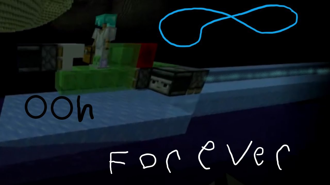 Automatic Ice Bridge Builder (Minecraft Bedrock) 1.12 - YouTube