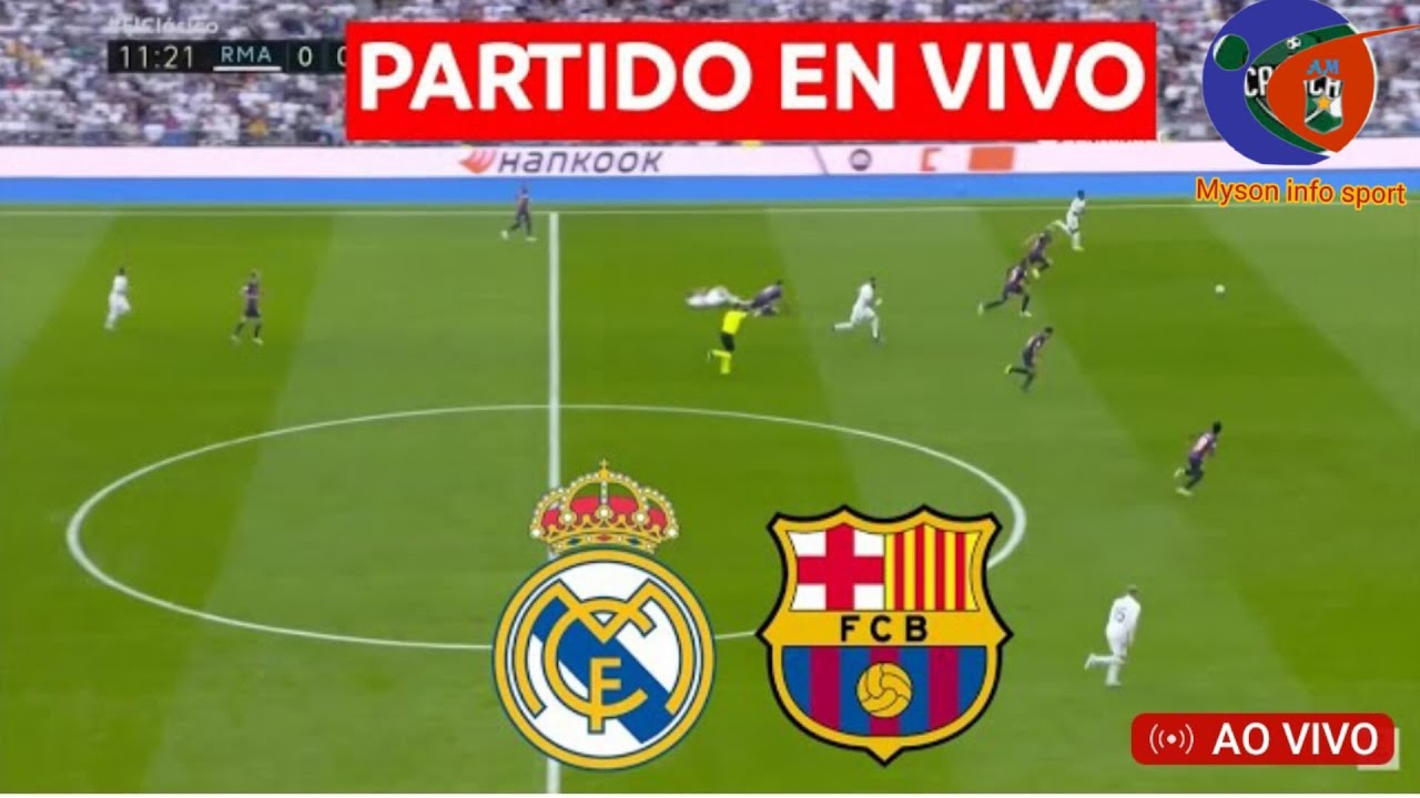 real Madrid vs Barcelone live - YouTube