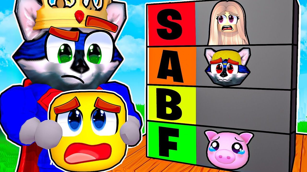 Hodnotím MOJE KAMARÁDY v Robloxu! - YouTube