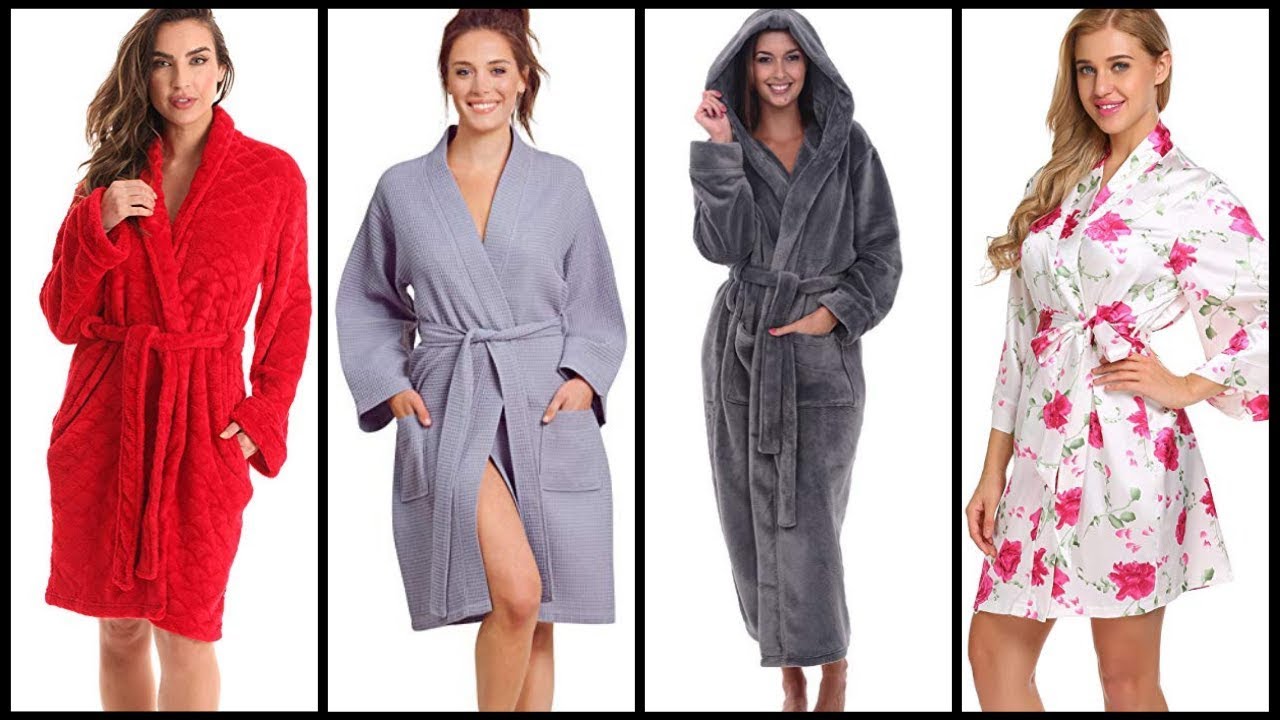 Trendy robes collection for women - YouTube