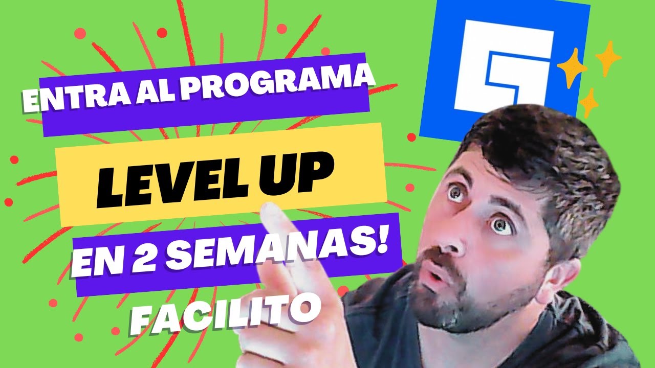 Como entrar rápido y fácil al Programa LEVEL UP #facebookgaming # ...