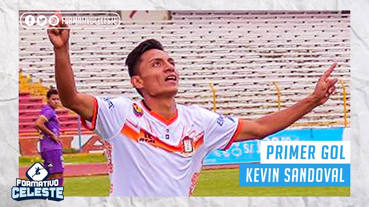 Primer gol de Kevin Sandoval en primera - YouTube