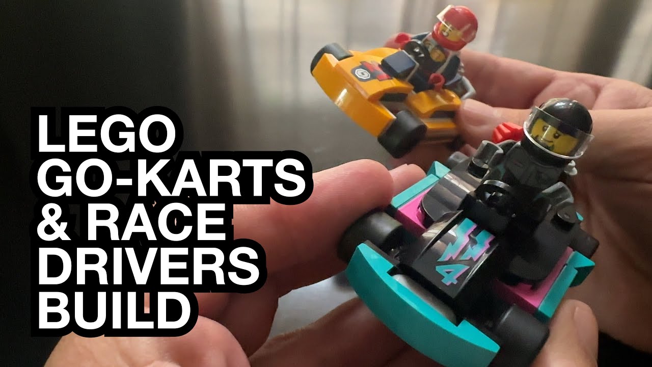 LEGO City 40600 Go-Karts & Race Drivers Build - YouTube
