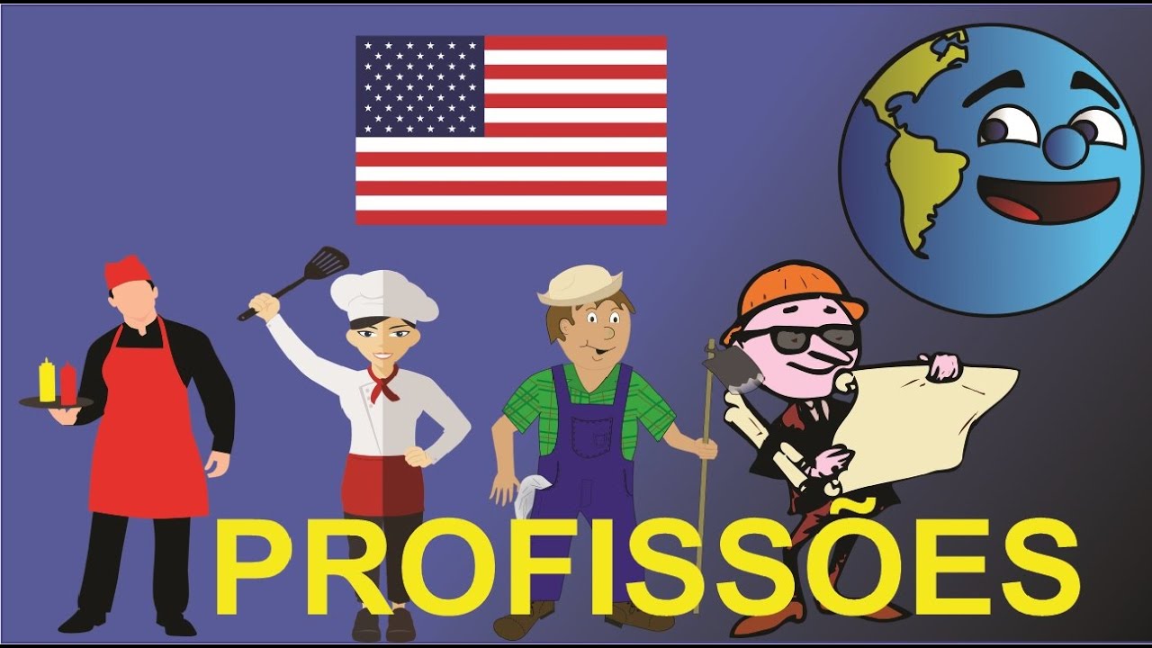 Profissões em inglês com Prof Vítor Terra | Professions Jobs in English ...