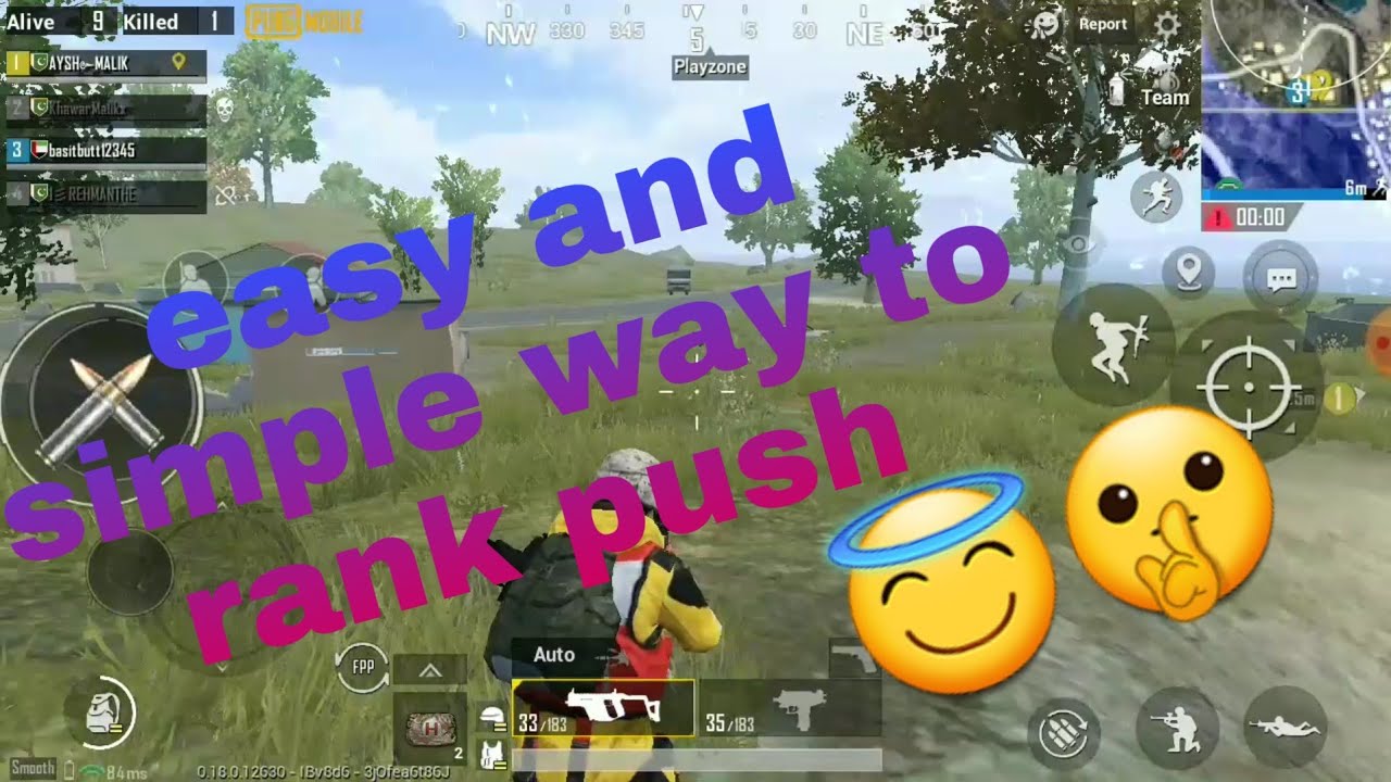How To Rank Push In 4 Minutes Simple And Easy Way In Pubg Game Gameplay how-to-rank-push-in-4-minutes-simple-and-easy-way-in-pubg-game-gameplay