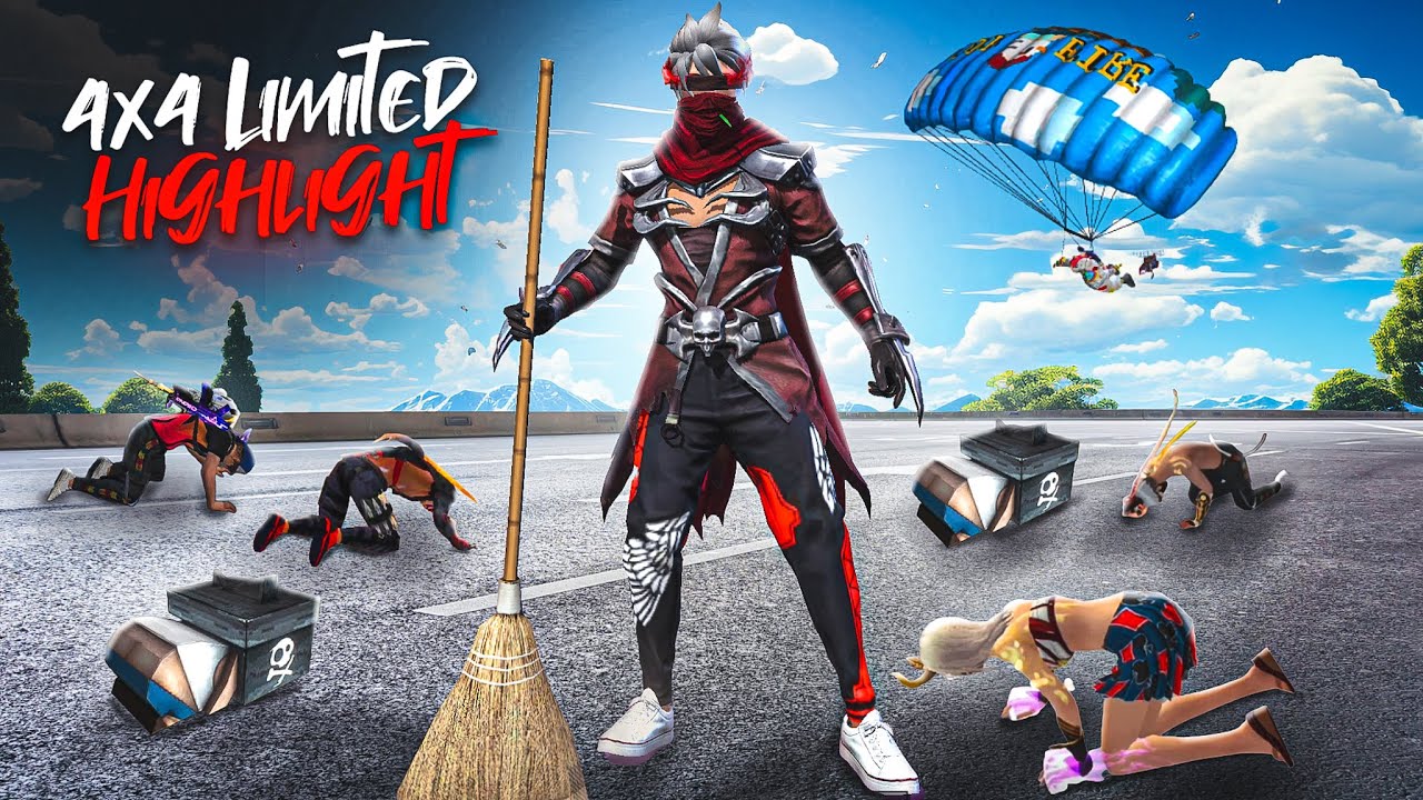 4x4 Limited Highlights 👾 | The Mobile + PC Legend Zerox FF - YouTube
