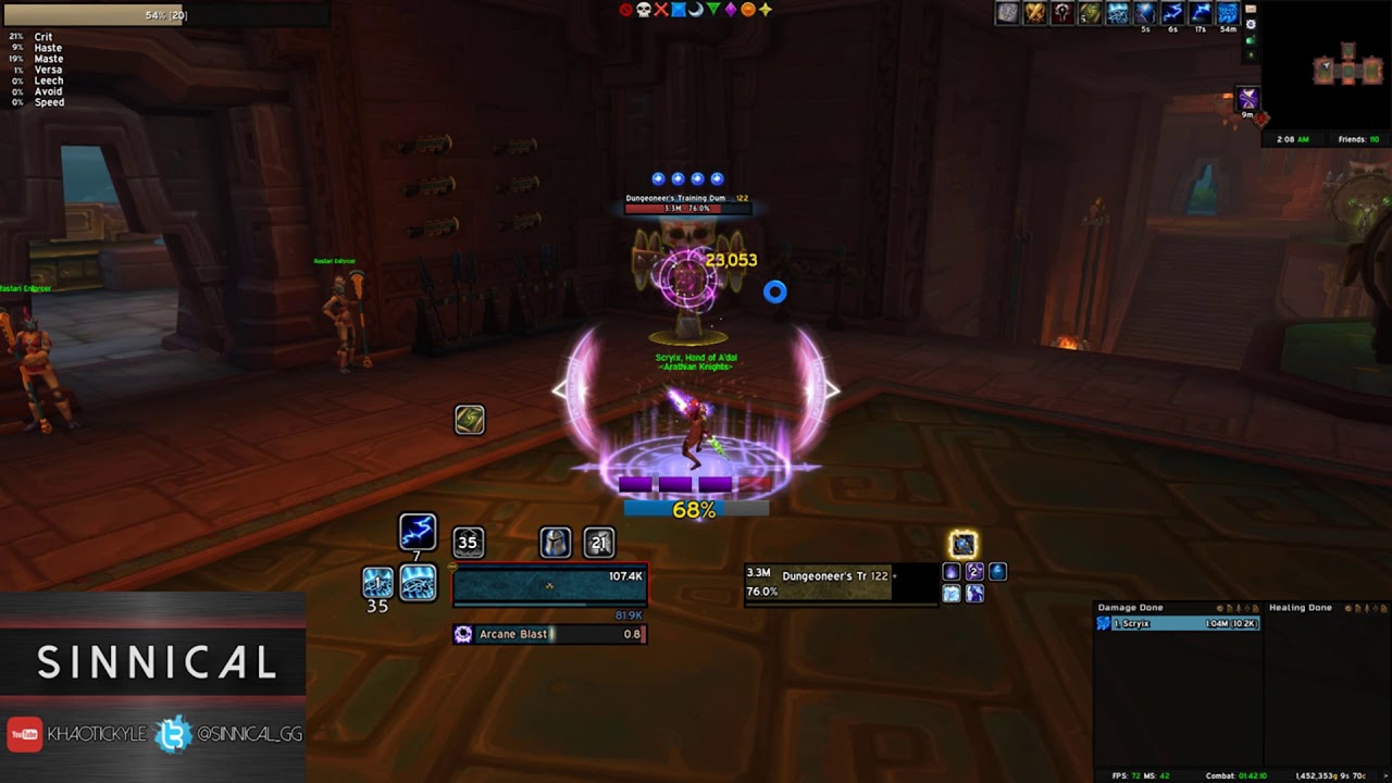 8.0 Arcane Mage Guide - YouTube